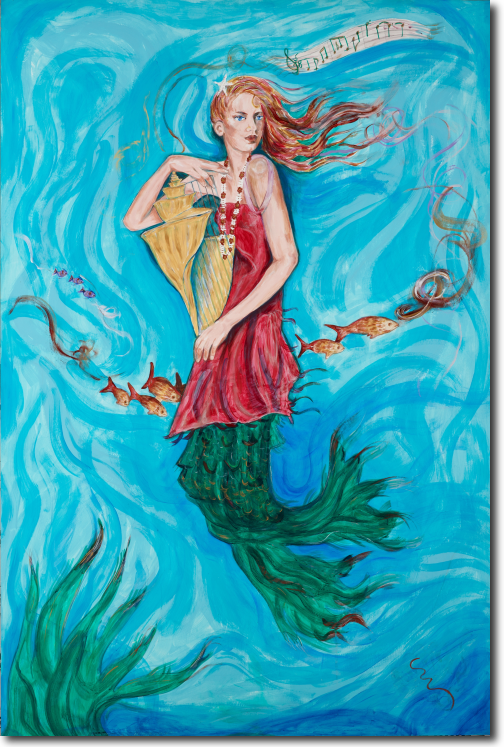 Musical Mermaid - Kayla of the Celtic Seas | Mermaid Mystique